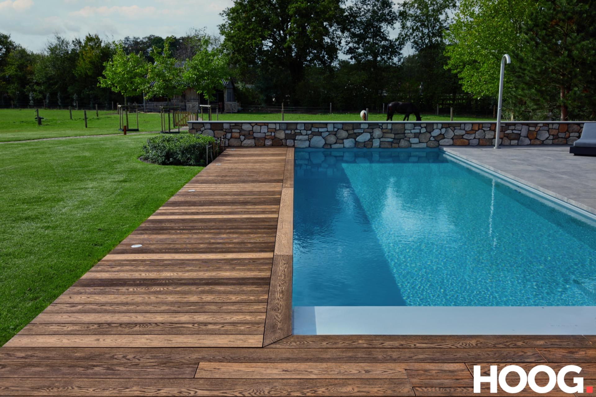 Millboard decking with a rustic and modern look