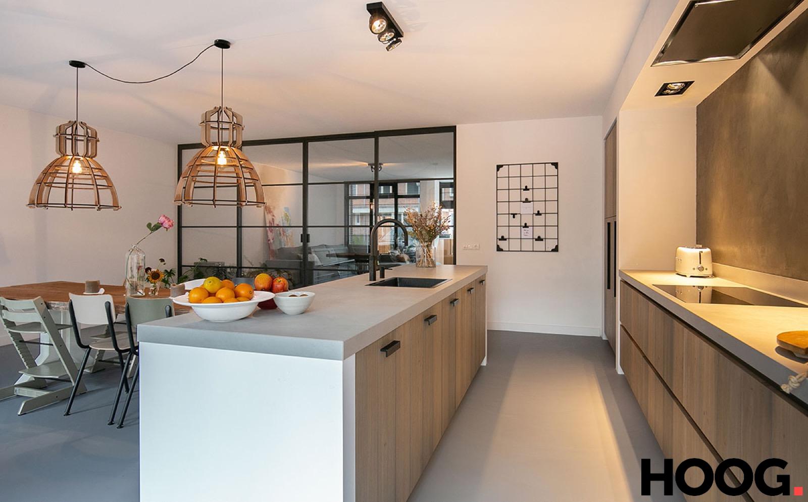Generous living kitchen
